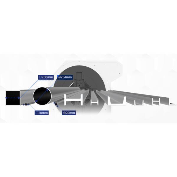 Quality HIWIN Guiderail Fiber Laser Pipe Cutting Equipment for High Precision Cutting for sale