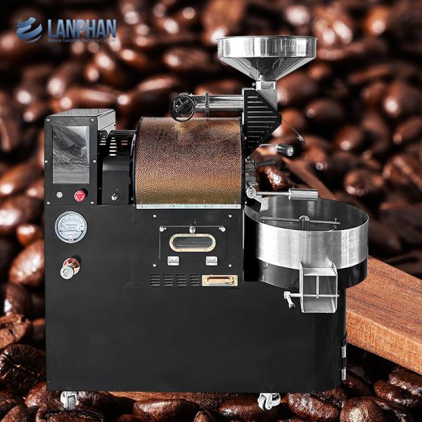Quality 3kg Touch Screen Coffee Bean Roasting Machine Electric Cocoa Roaster Machinery for sale