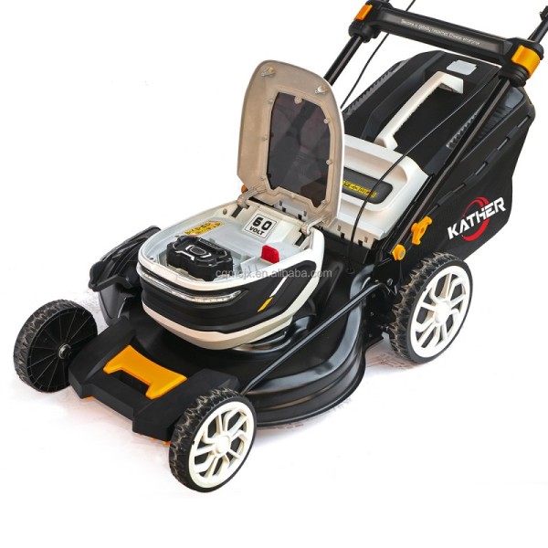 Quality 40V Lithium Battery Powered Garden Lawn Mower with Self Propelled Function and for sale