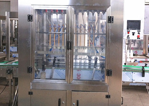 Quality 2200Mm Inline Bottle Filling Machine 110ml Pet Bottle Packing Machine for sale