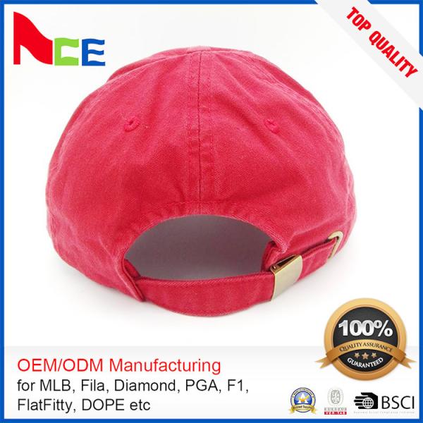 Quality Personalized embroidered dad cap , 100% cotton dad hat six panel Eco friendly for sale