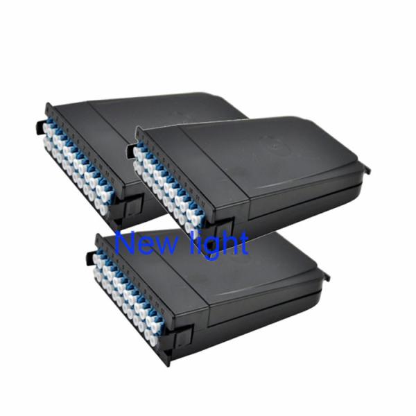 Quality MTP MPO Cassette Module with Corning Fiber Optic Cable, 12/24/48/96 Port Options for sale