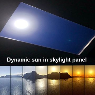Quality Multiscene No Flicker Sky LED Panel , CRI 90 Artificial Sunlight At Home for sale