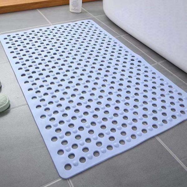 Quality Silicone Drain Holes Square Tub Mats For Stand Up Showers for sale
