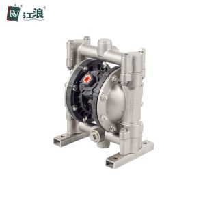 Quality 1/2" Air Operated Double Diaphragm Pump 316 For Water Oil Lotion for sale