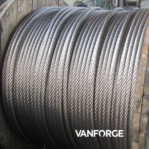Quality Industrial Austenitic AISI316 Stainless Steel Wire Rope 6x37 Customized Length for sale
