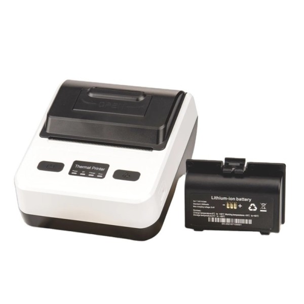Quality 0.35KG usb+wireless 80mm Maximum Roll Diameter Portable Thermal Printer for sale