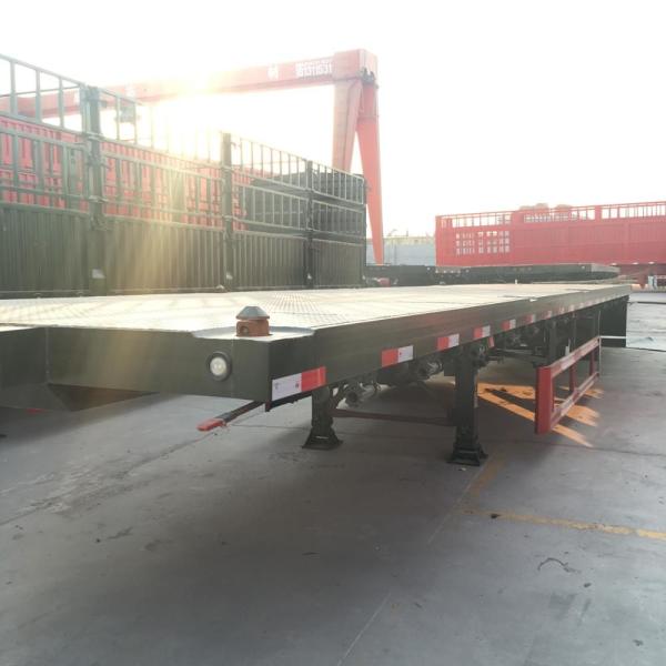 Quality 3/4 Axles 20ft 40ft 45ft Used Flatbed Semi Trailers for sale