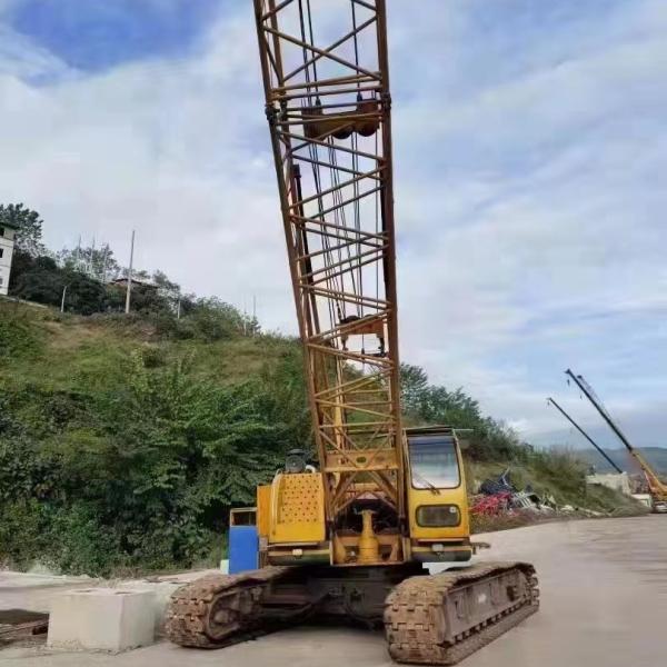 Quality Used XCMG 55T 80T QUY55 QUY50-II QUY80 Crawler Crane with Max. Lifting Height 50M for sale