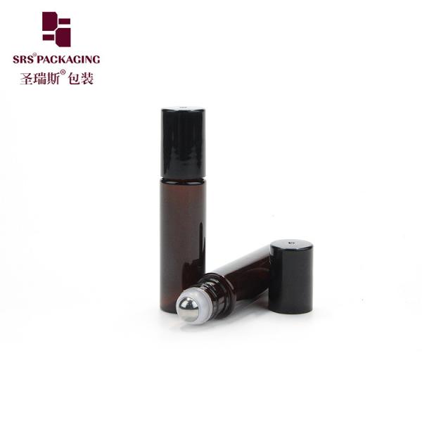 Quality amber plastic PET empty mini 10ml elegant roll on lipgloss for sale