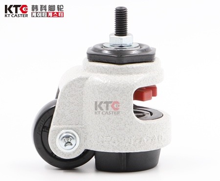 Quality 1.5inch Urethane Retractable Leveling Casters 360 Rotation All In One for sale