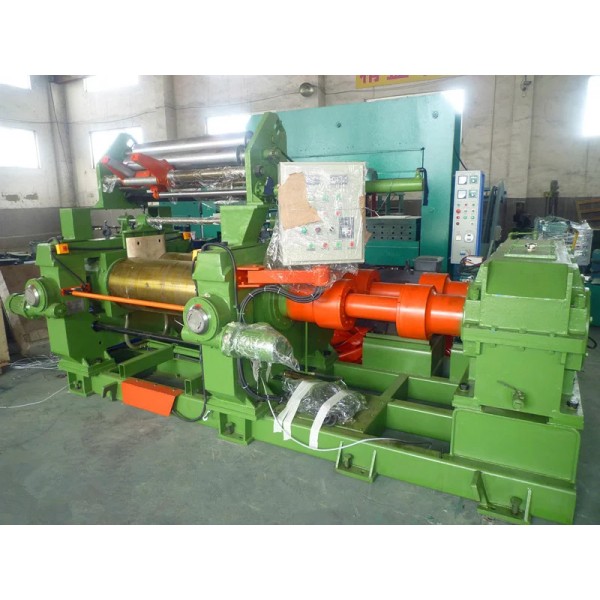 Quality 22" Hardened Gear Reducer Two Roll Rubber Mixing Mill Machine for Rubber for sale