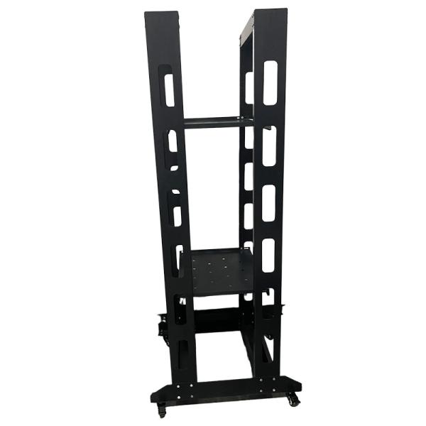 Quality 6U Heavy Duty 4 Post Open Frame Server Rack for CCTV and Outdoor Network for sale
