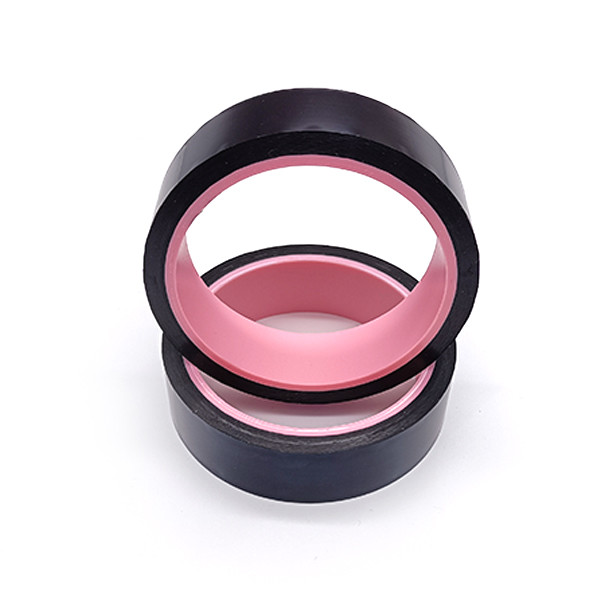 Quality E1-IH826 2.5mil ESD Black Heat Resistant Tape Low Electrostatic Discharge for sale