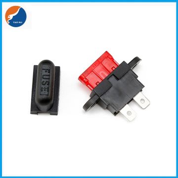 Quality SL-703C UL94V2 125C Auto Blade Fuse Holder 30A Tin Plated Brass Contact for sale