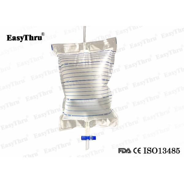 Quality Anti Reflux Disposable Urinary Leg Bag Multipurpose Odorless for sale