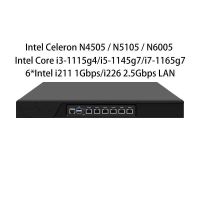 Quality Zynshield 1U Rackmount Firewall OPNsense PfSense OpenWRT N5105 i3i5i7 11th 6 for sale