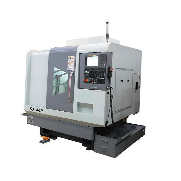 Quality Gang Type Slant Bed CNC Lathe Turning Machine FANUC Sj-46p for sale