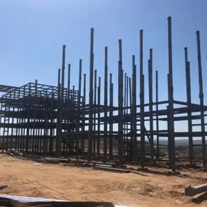 Quality H Shape Power Plant Steel Structure Building Prefabricated Warehouse Steel for sale
