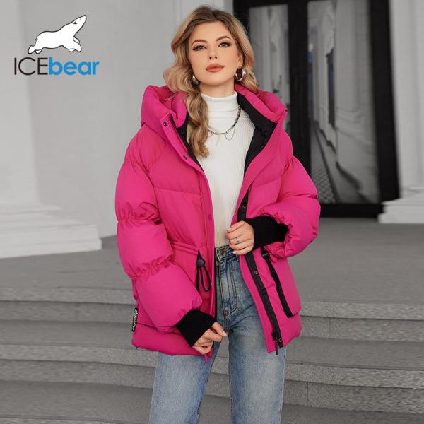 Quality Short Length Thickened Down / Cotton Jacket Trendy Loose Style With Down Filling for sale