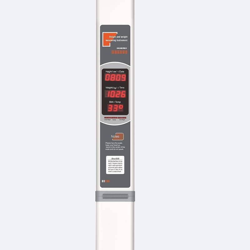 Quality Foldable BMI Weight Machine for Hospital Medical Human Height Weighing for sale