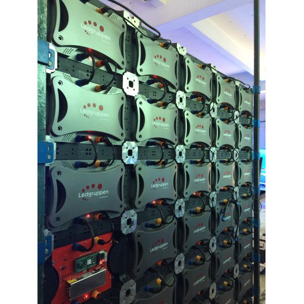 Quality 4K Indoor Full Color LED Display , Wall Mounted LED Display Die Casting Aluminum for sale