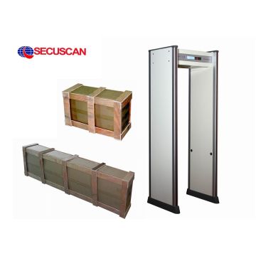 Quality Security high sensitivity walk-through metal detector door frame for detect for sale