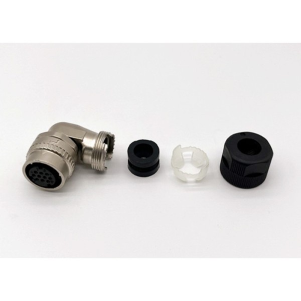 Quality One Touch Locking CM10 Circular Connector 2 Pin 10 Pin Right Angle Crimp Wire for sale
