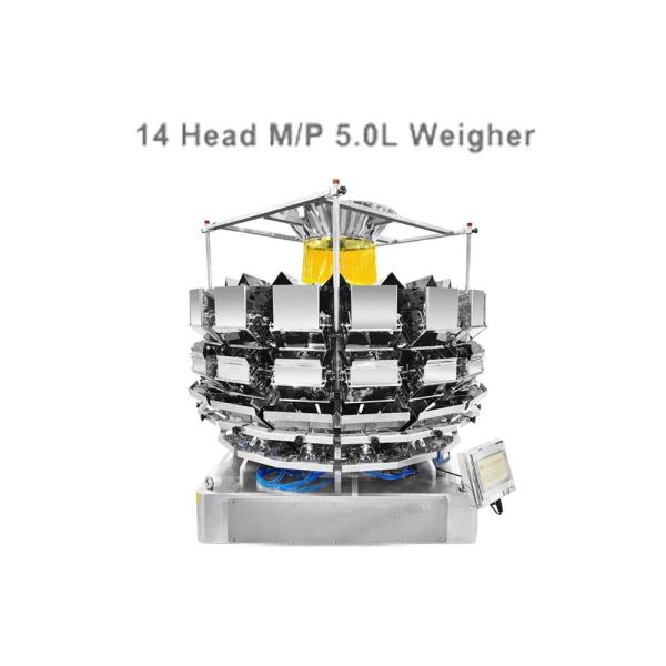 Quality 220kg Weight And Packing Machine , 5L Hopper Volume Multi Head Scale for sale