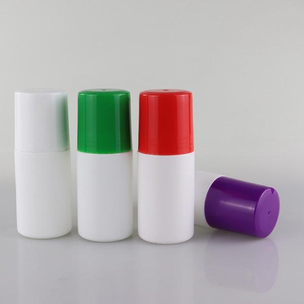 Quality Essential Oil Perfume Refillable Roll On Deodorant Bottles PP for sale
