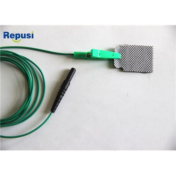 Quality Non-Sterile Alligator Clip Leads Wire With Touchproof Connector 150m Length for sale