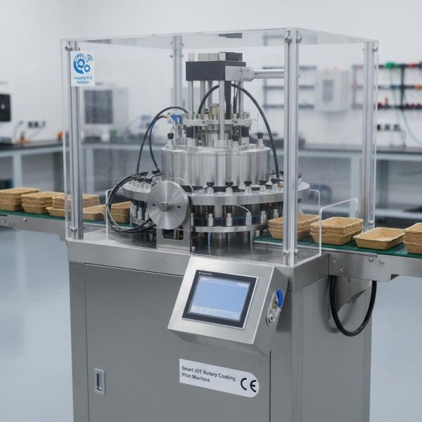 Quality Smart IoT Rotary Coating Pilot Machine with CE Certificate for Premium Pulp for sale