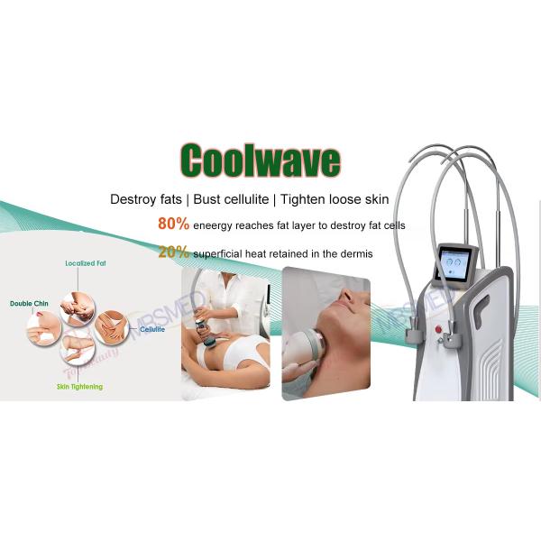 Quality Fat Cells Remove Body Slimming Coolwaves Cellulite Removal Machine for sale