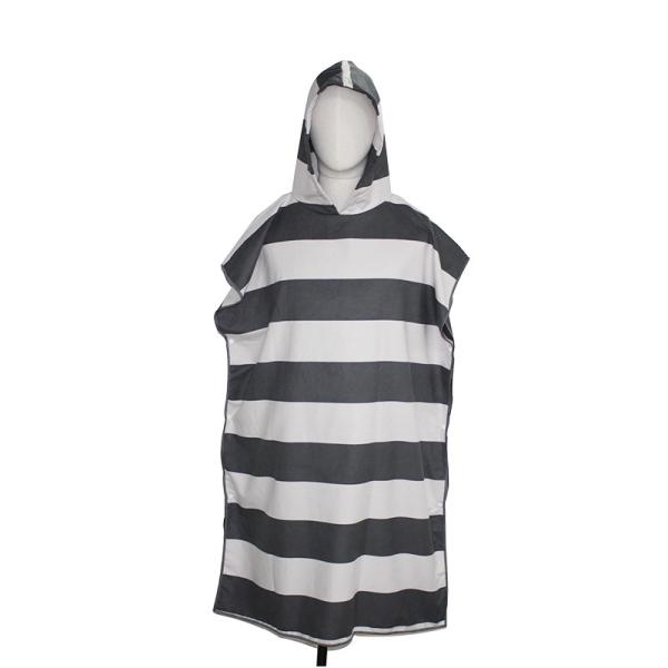 Quality Customized Hooded Changing Microfiber Poncho Towel For Adults for sale