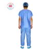 Quality Anti Static Two Pieces Hospital Surgical Scrubs Doctor Nurse Medical Disposable for sale