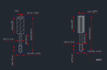 Machine Screw 6-32 x 1/2" Tamper-Proof Security Machine Screw - Button 6-lobe Torx center pin Head Machine Screw 6-32 x 1/2" Tamper-Proof Security Machine Screw - Button 6-lobe Torx center pin Head
