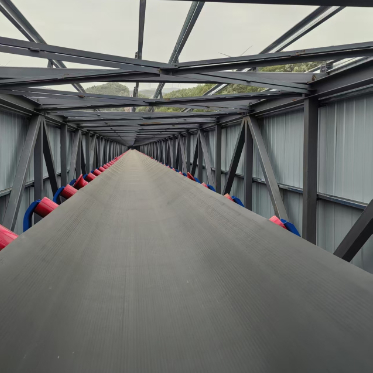 Quality 1.6 km Phosphate Ore Belt Conveyor System | 41-Unit DTⅡ Type High-Capacity Line for sale