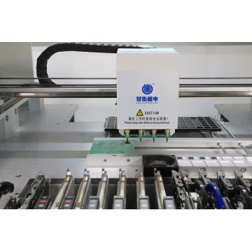 Quality Small SMT Line 60 Feeders 4 Heads CHMT560P4 SMT P&P Machine / Reflow Oven T961 / for sale