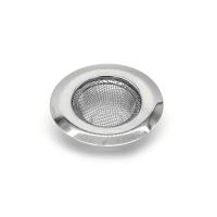 Quality 11.3cm 2 Mesh Sink Strainer Filter Stainless Steel Sink Drain Bathtub Hair for sale