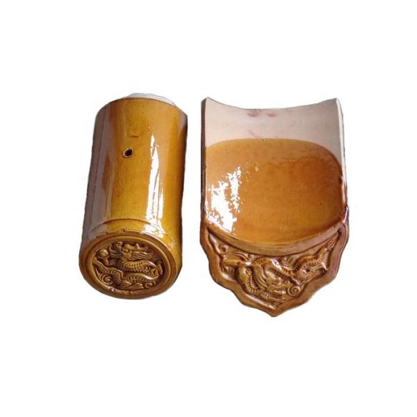 Quality Asian garden kiosk glazed roof tiles for sale
