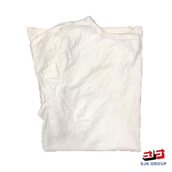 Quality 25kg/Bale 35cm White Cotton Wiping Rags for sale