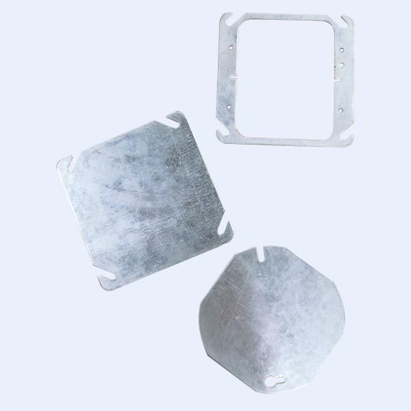 Quality Prefabrication Conduit Junction Box 1.20mm With Screw 2X4 Inch for sale