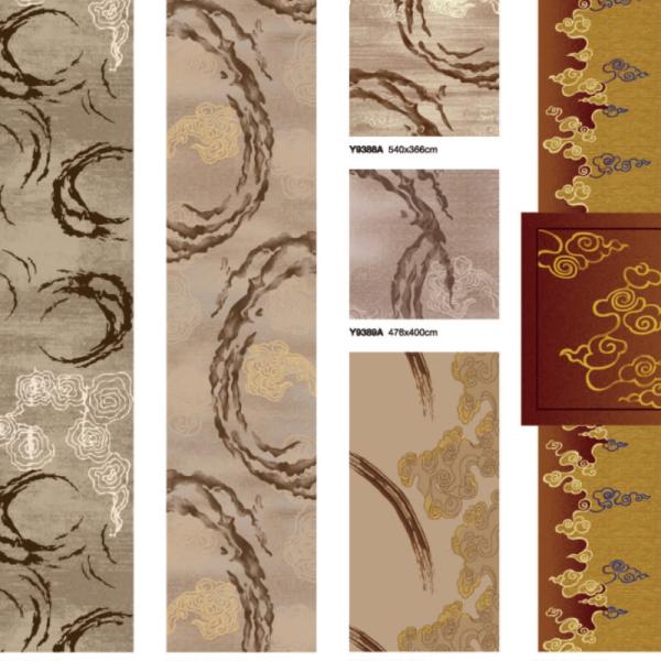 Quality Design 80% Wool And 20% Corridor Hotel Axminster Carpet For Home Pile Height 7mm for sale