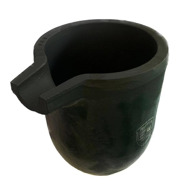 Quality Smooth Finish Round Aluminum Alloy Melting Crucible Temperature Resistance for sale