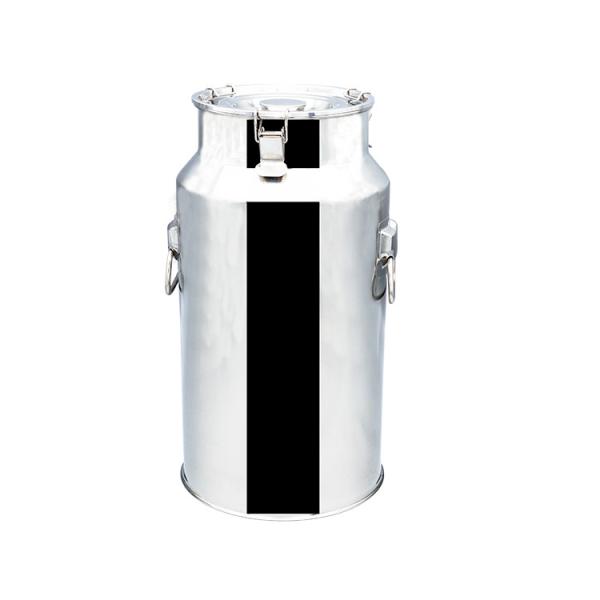 Quality SS304 20 litre Stainless Steel Milk Can With Spigot Sealed Bucket Storage Milk Pail for sale