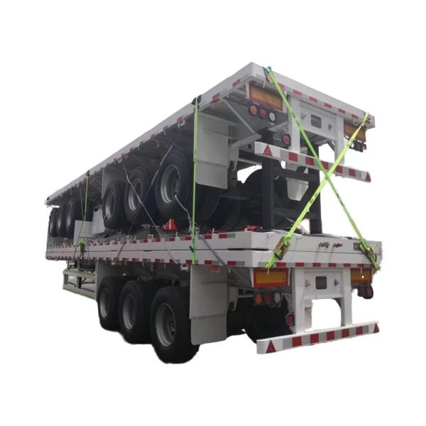Quality Customized Chinese Semi-Trailer Flatbed Board Semi-Trailer with Max Payload 20001-25000 kg for sale