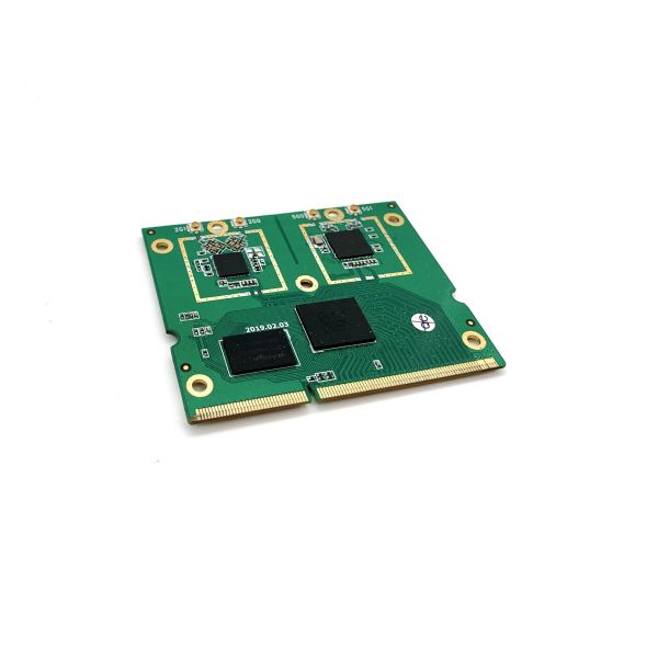 Quality 2.4G / 5G Embedded Ethernet Modules , DC 5V - 15V Gigabit Wifi Router Module for sale
