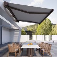 Quality Automatic Outdoor Retractable Awning Sun Shades Cassette Foldable Garden for sale