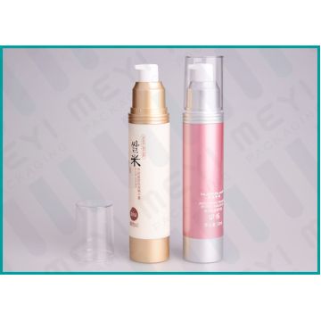 Quality 15ml 30ml 50ml AS Airless Lotion Pump Bottles Easy Open For Cosmetics for sale