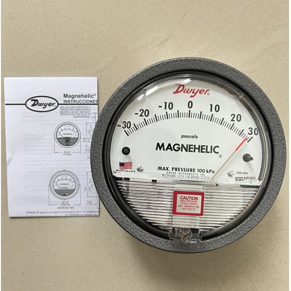 Quality Magnehelic Differential Pressure Gauge Dwyer 60PA Series 2000 for sale